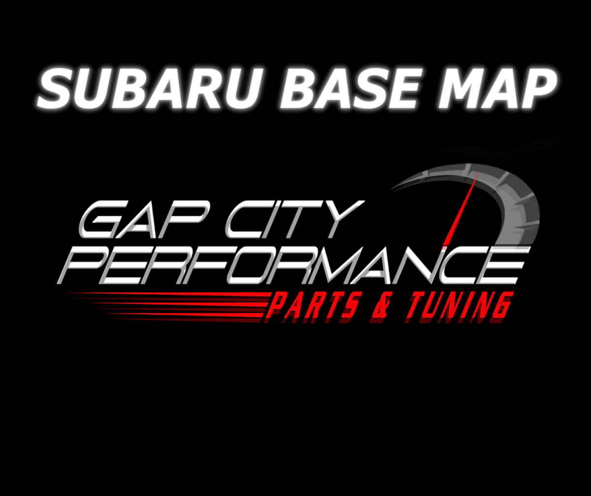 Subaru Base Map – Gap City Performance