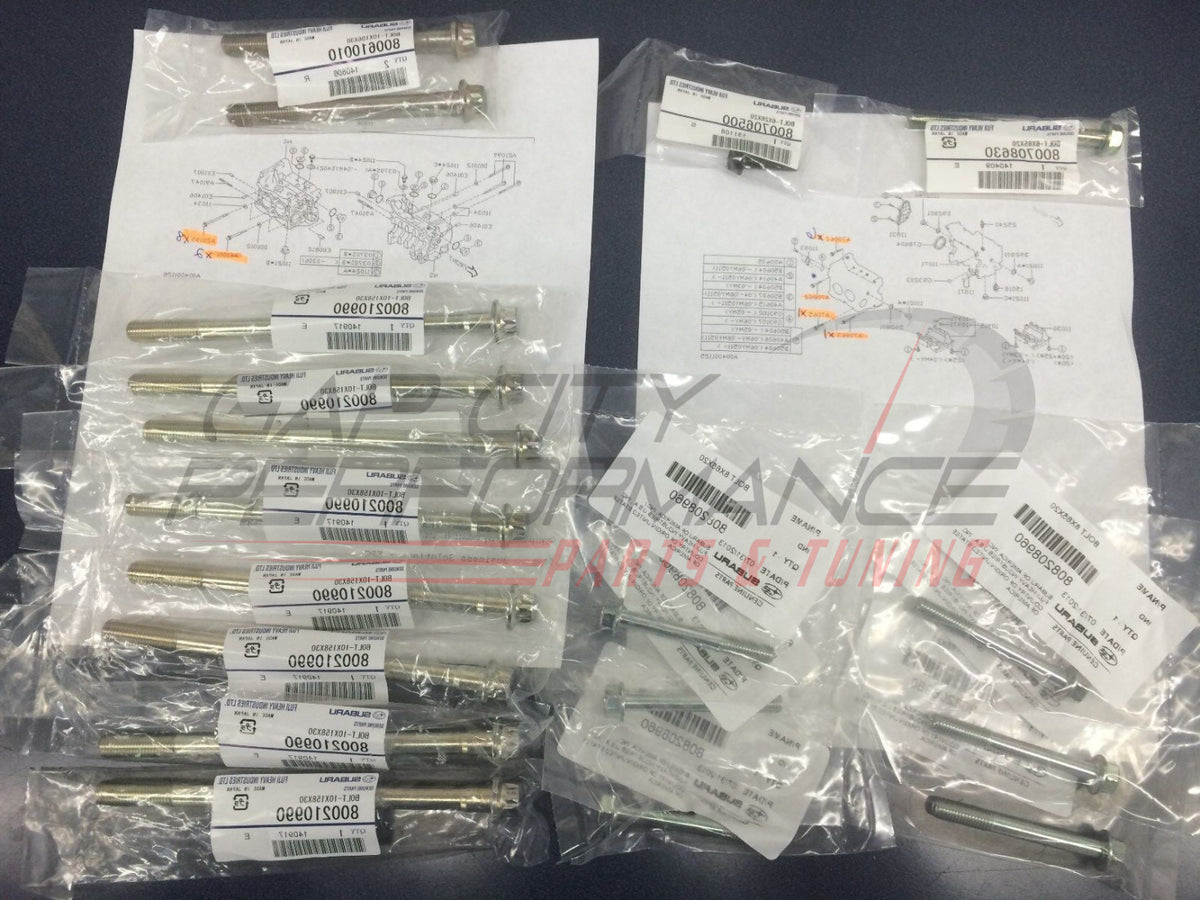 Subaru OEM Case Bolts for EJ20/EJ25 (02-14 WRX & 04-21 STI) – Gap City ...