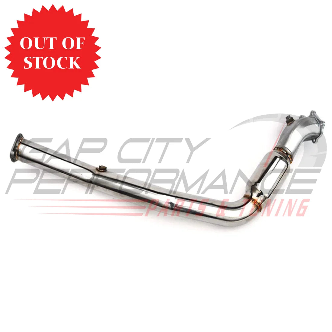 Invidia Downpipe Catted Divorced Wastegate w/ 2 Bungs (08-14 WRX & 08 ...