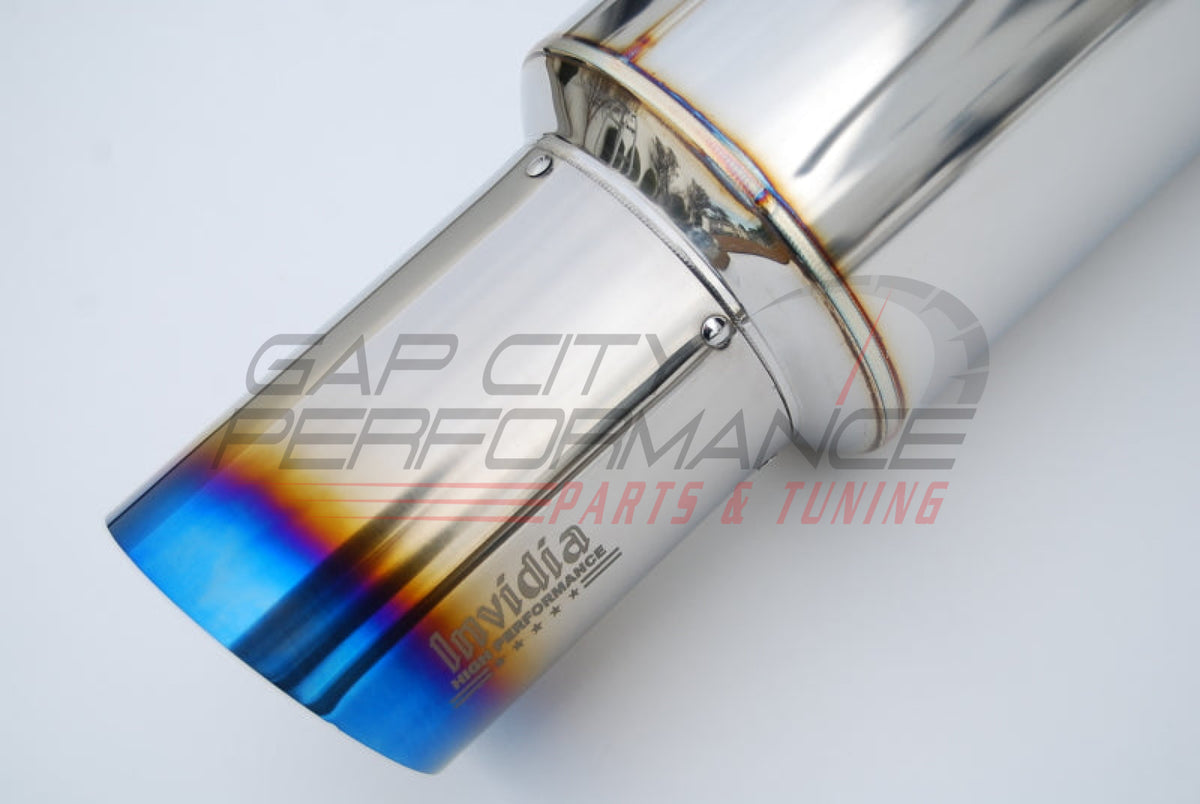 Invidia Dual N1 Titanium burnt tip Cat-back Exhaust (2022+ WRX) – Gap ...