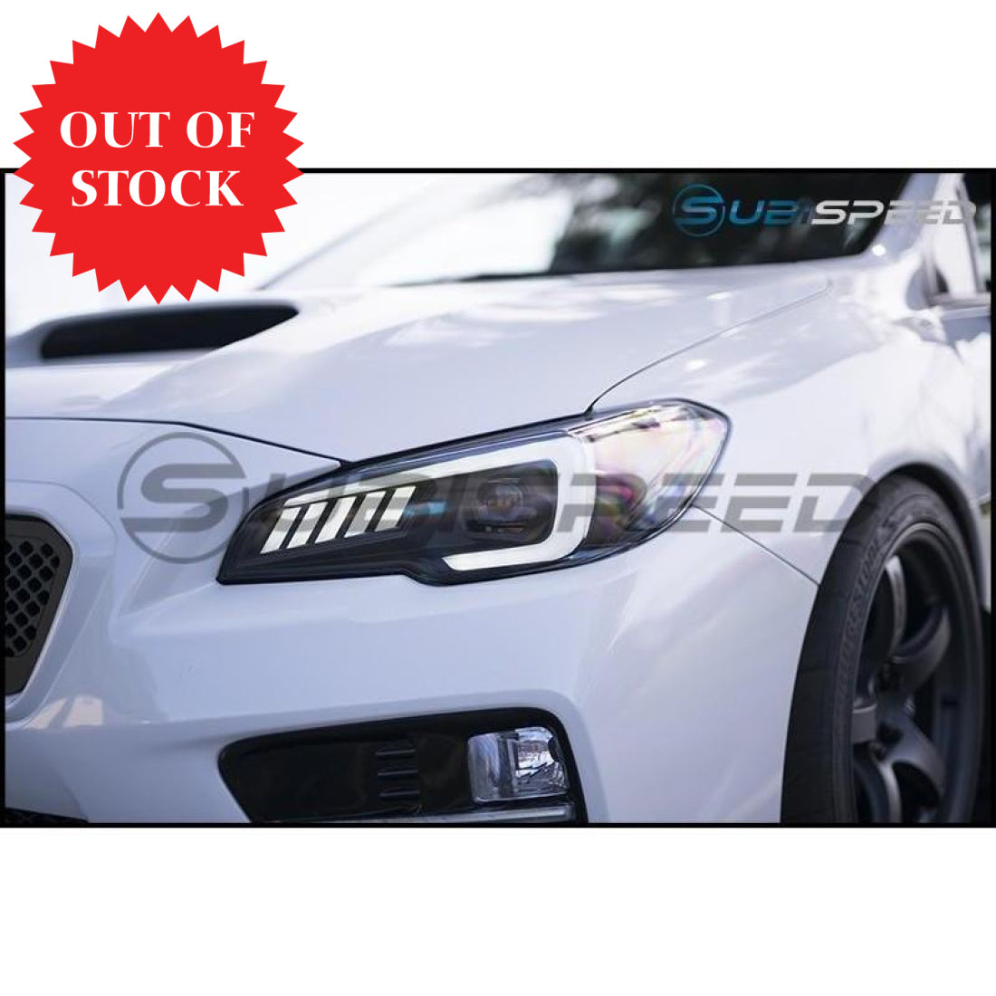 SubiSpeed LED Headlights DRL and Sequential Turn Signals w/ Hardware K ...